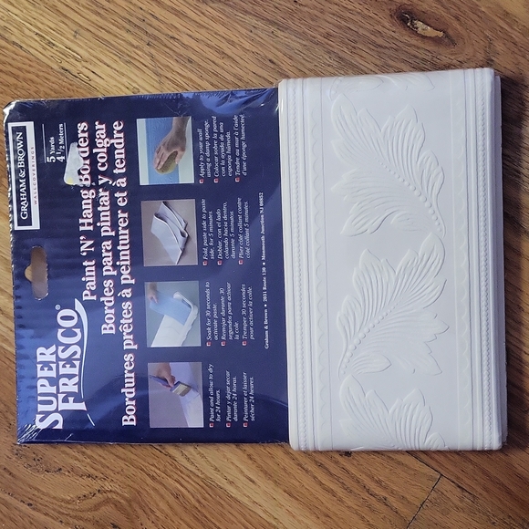 Super Fresco | Accents | Paint N Hang Borders | Poshmark